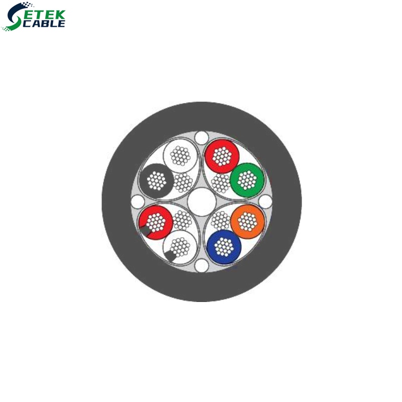 Oceanographic Underwater Cable 8 cores 20AWG
